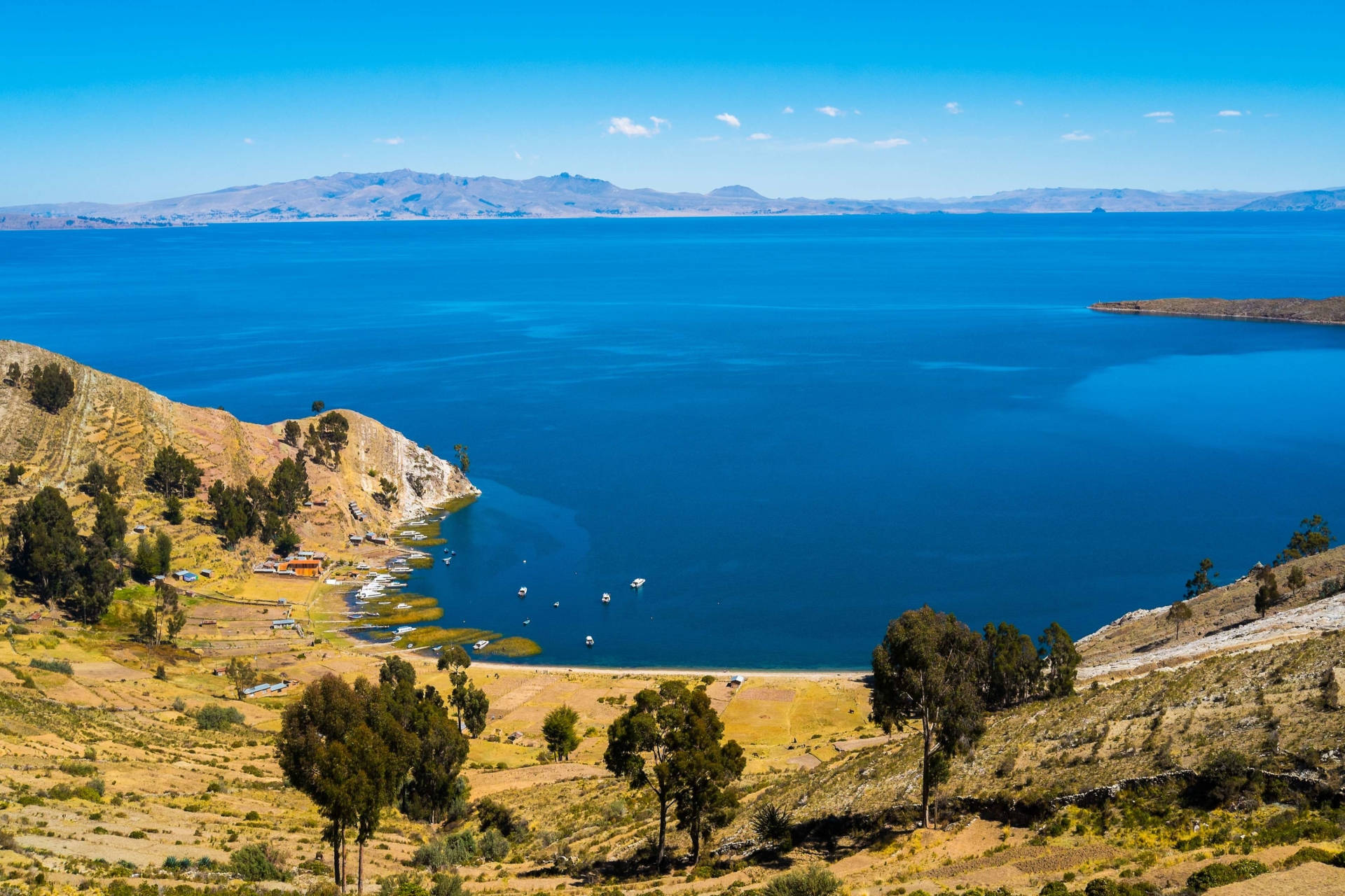 Lac Titicaca paysage » Vacances - Guide Voyage